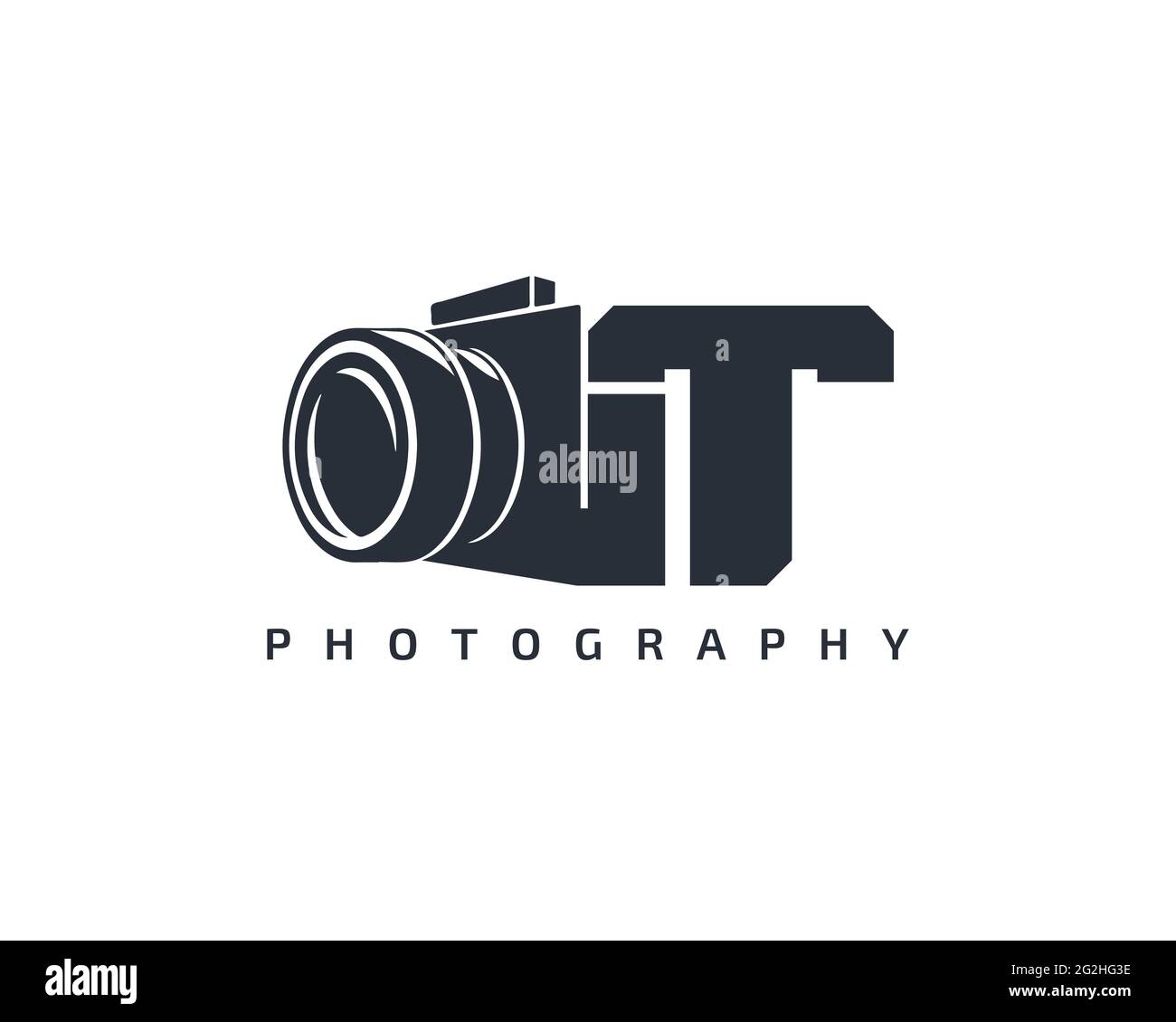 Camera logo template. Camera logo icon on white background. Trendy ...