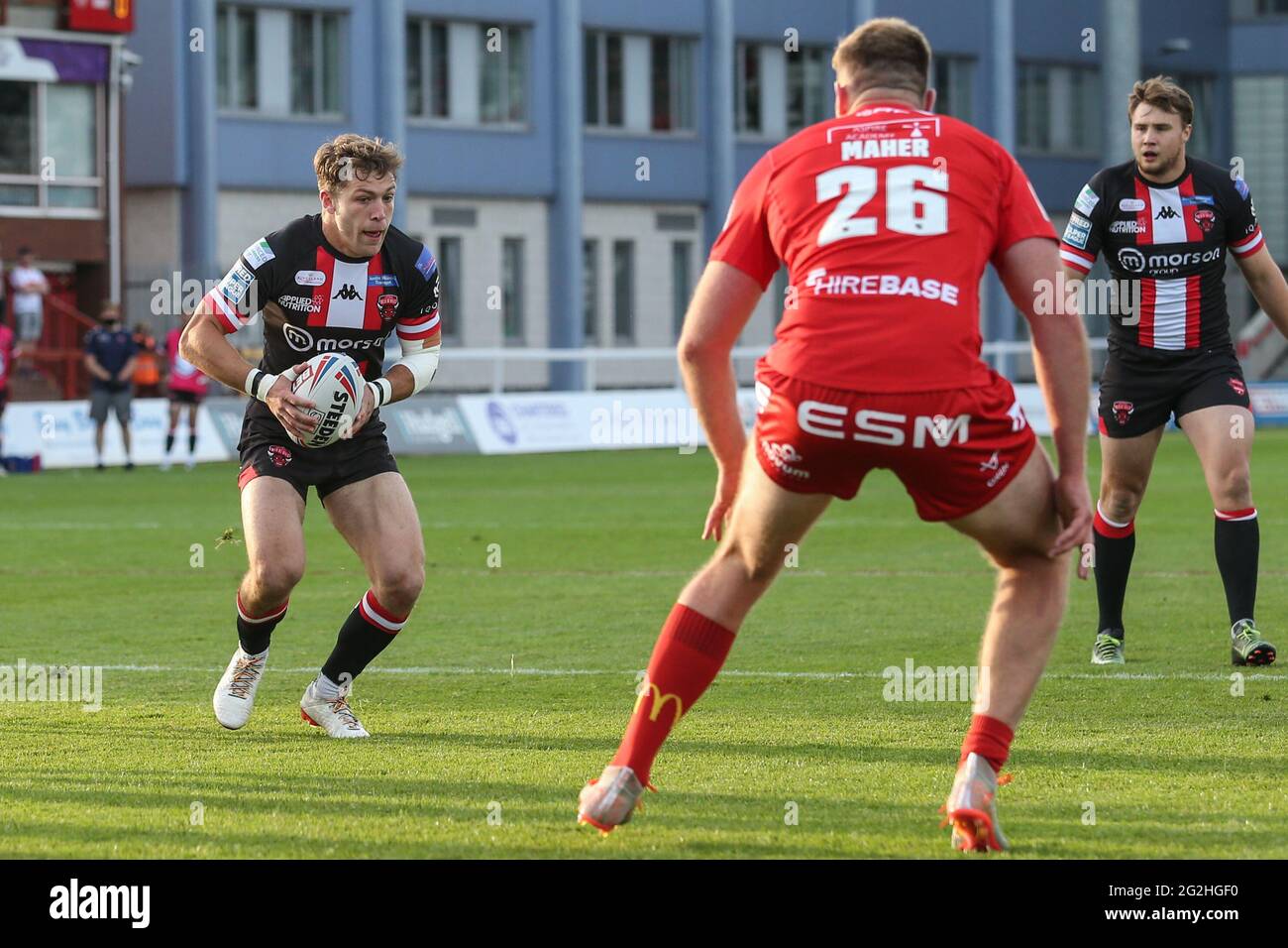 Chris Atkin (18) of Salford Red Devils during the game in, on 6/11/2021 ...