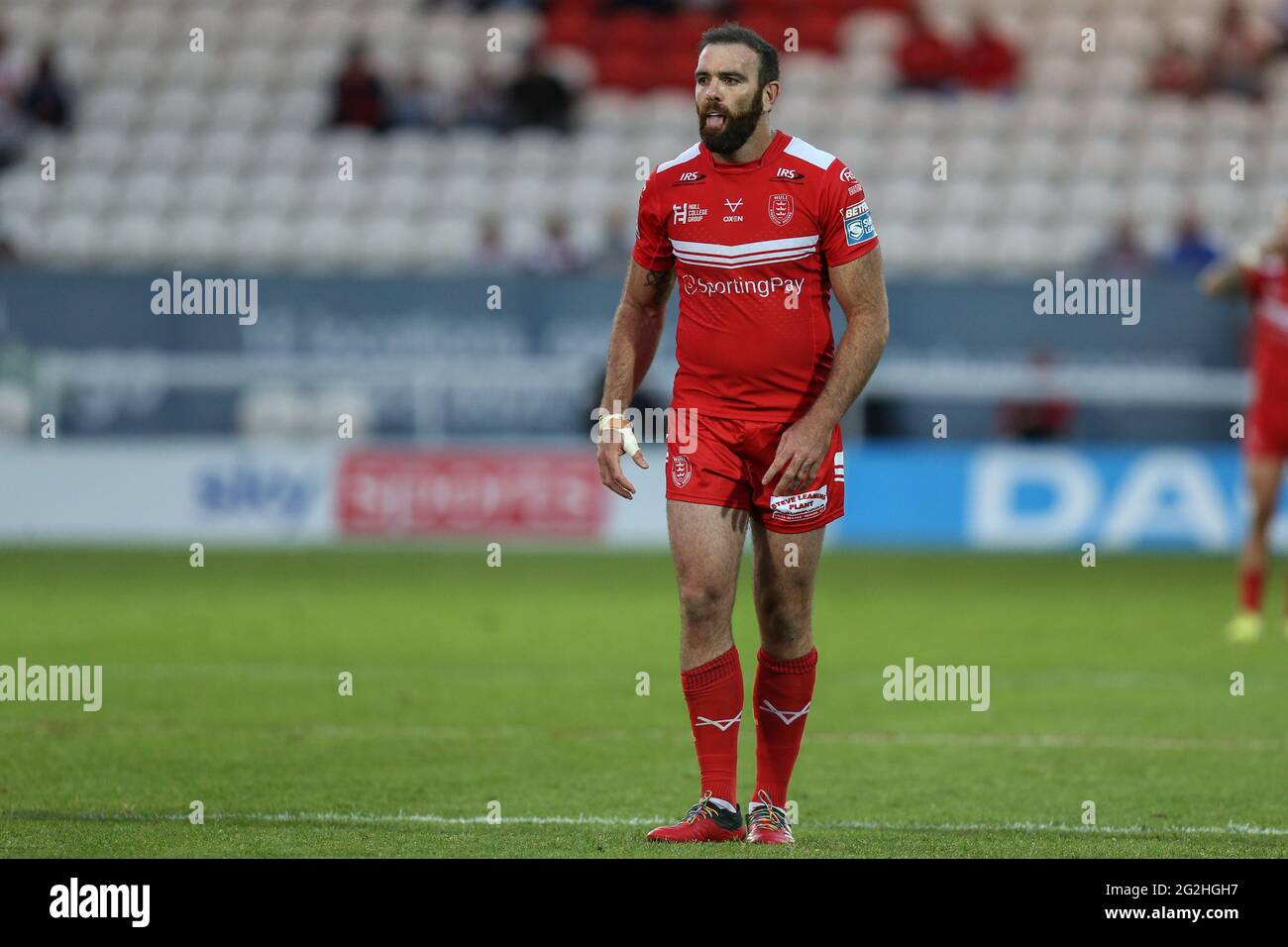 Kane Linnett (12) of Hull KR during the game Stock Photo - Alamy