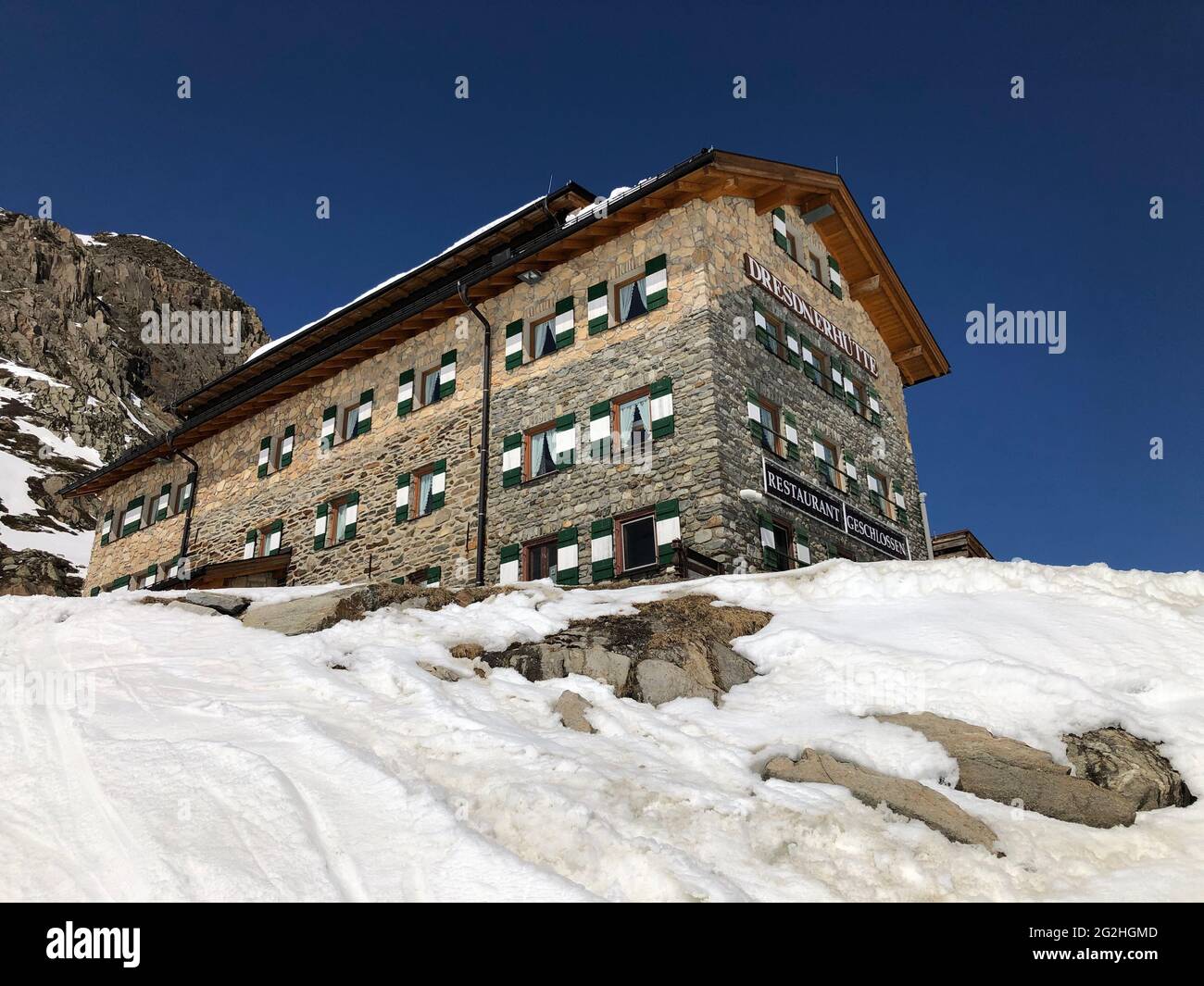 Stubai glacier railway hi-res stock photography and images - Alamy