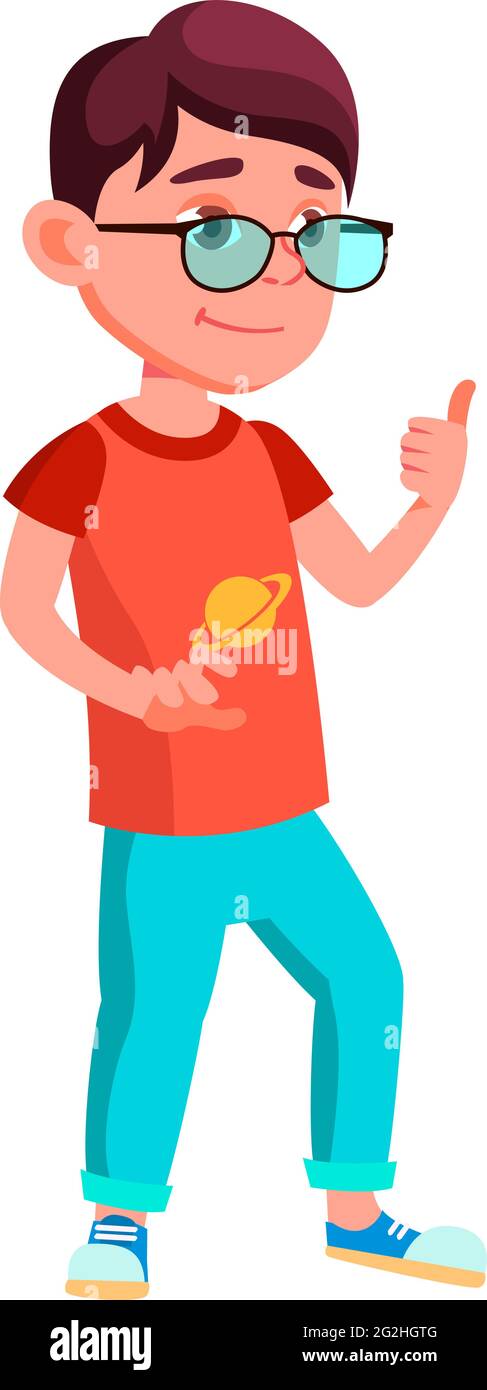 caucasian boy speaking about good video game to friend cartoon vector ...