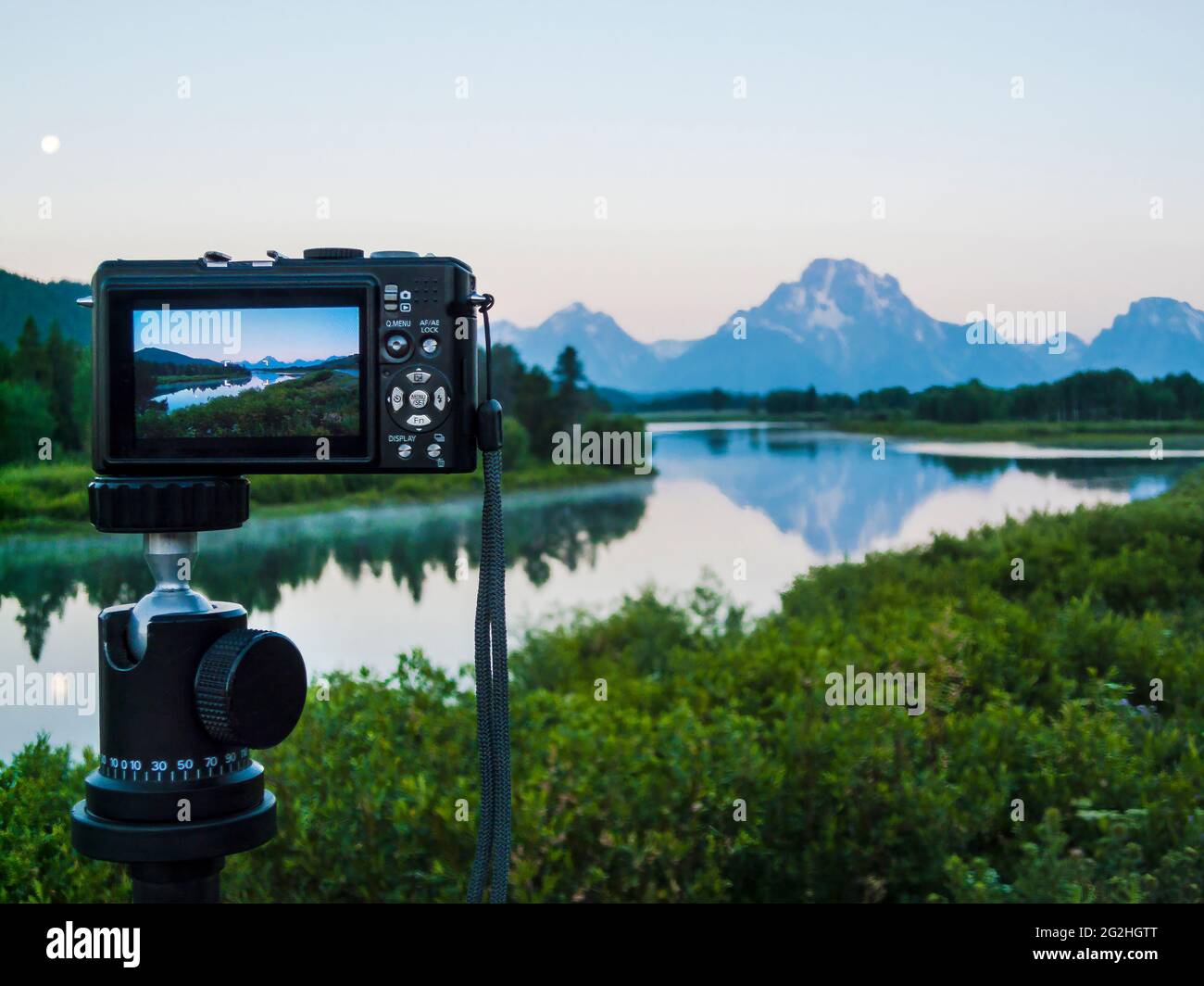 Oxbow bend sunrise snake river hi-res stock photography and images - Alamy
