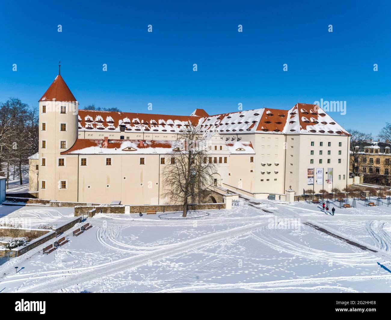 Freiberg: Freudenstein Castle Stock Photo - Alamy