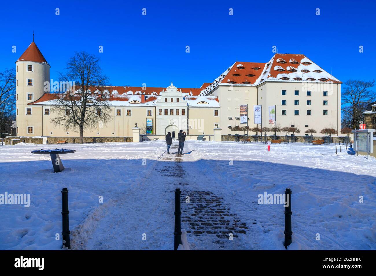 Freiberg: Freudenstein Castle Stock Photo - Alamy