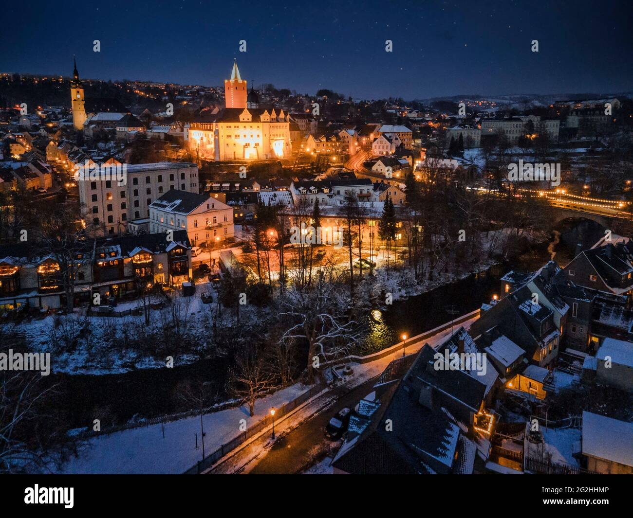 Wildeck Castle in Zschopau Stock Photo - Alamy