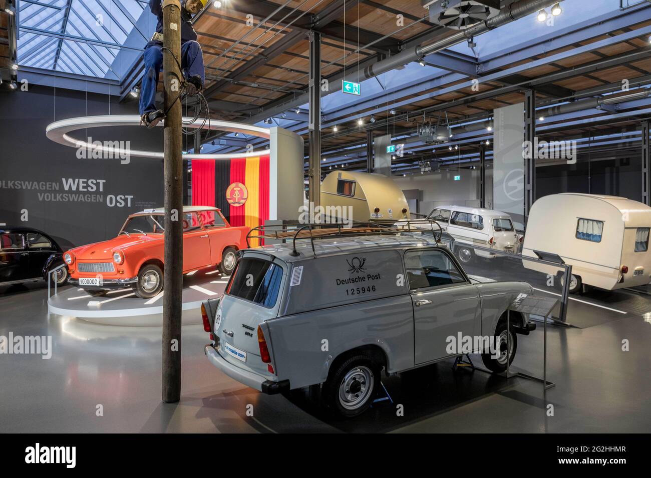 New exhibition in the August Horch Museum in Zwickau Stock Photo - Alamy