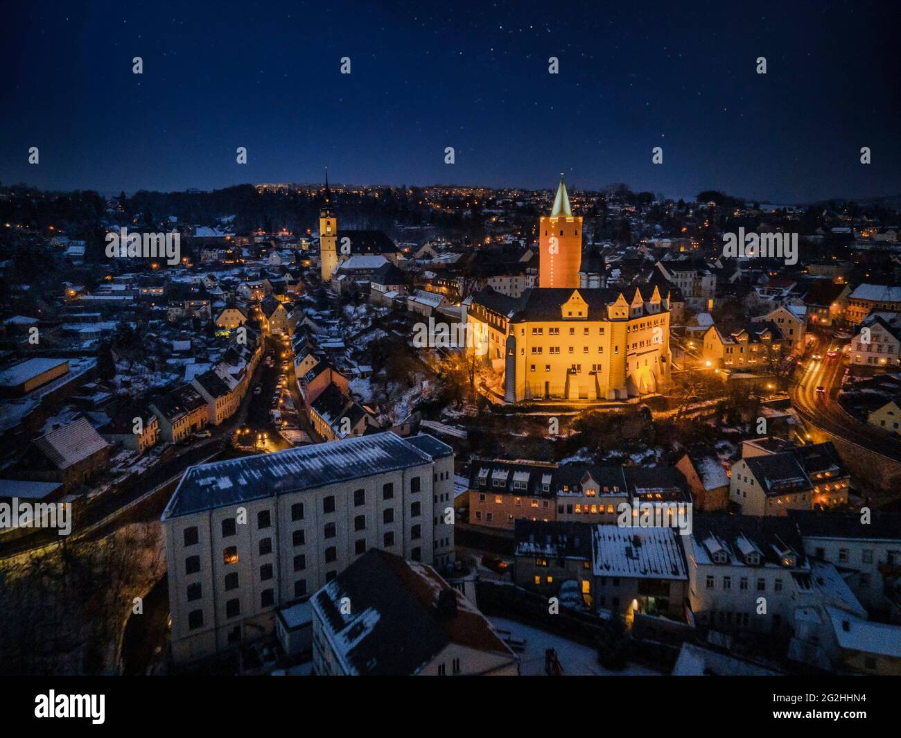 Wildeck Castle in Zschopau Stock Photo - Alamy