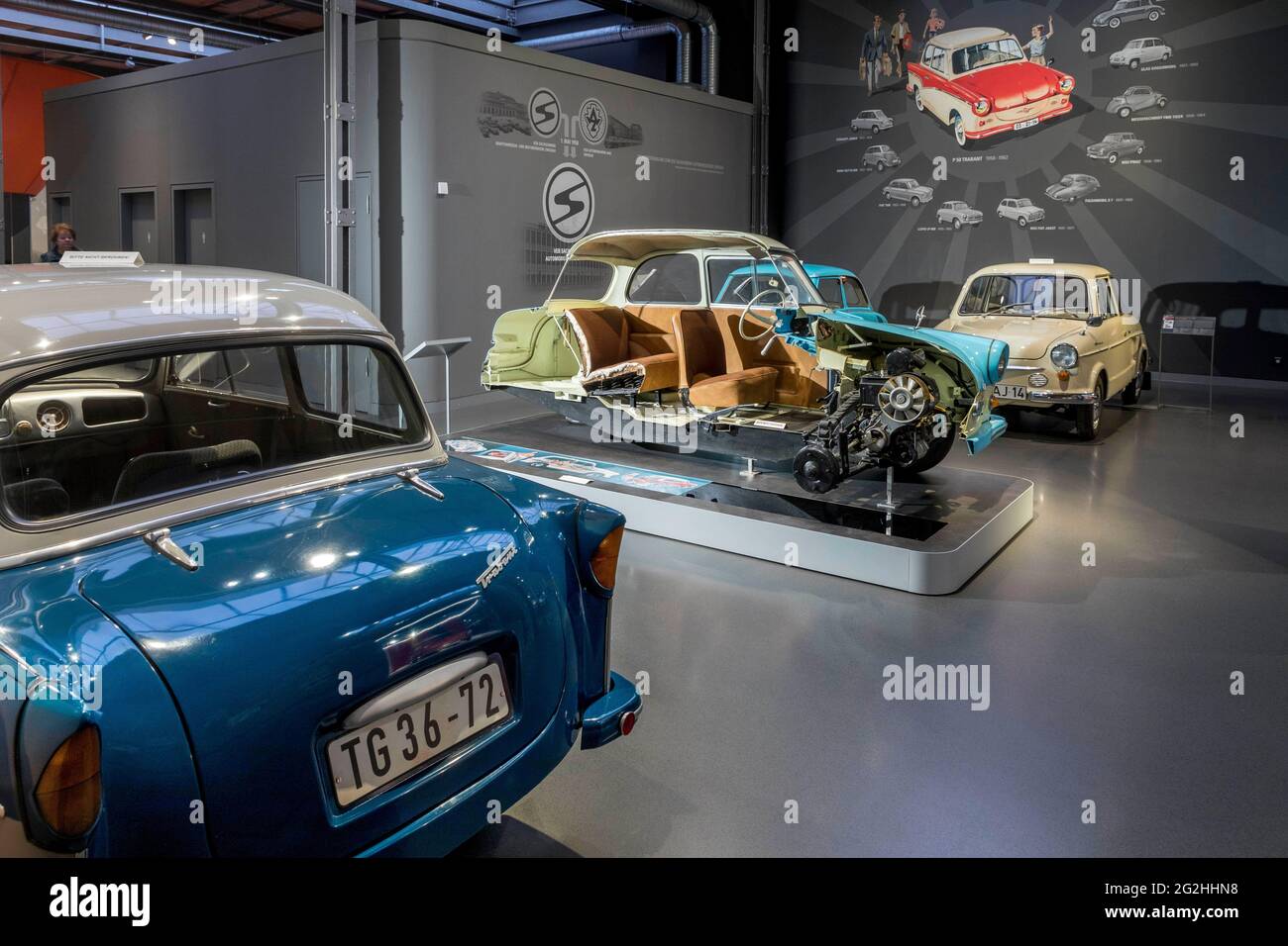 New exhibition in the August Horch Museum in Zwickau Stock Photo - Alamy