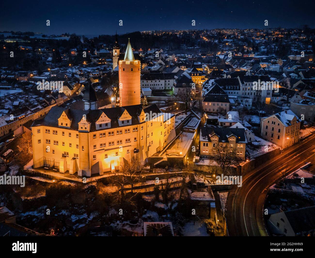 Wildeck Castle in Zschopau Stock Photo - Alamy