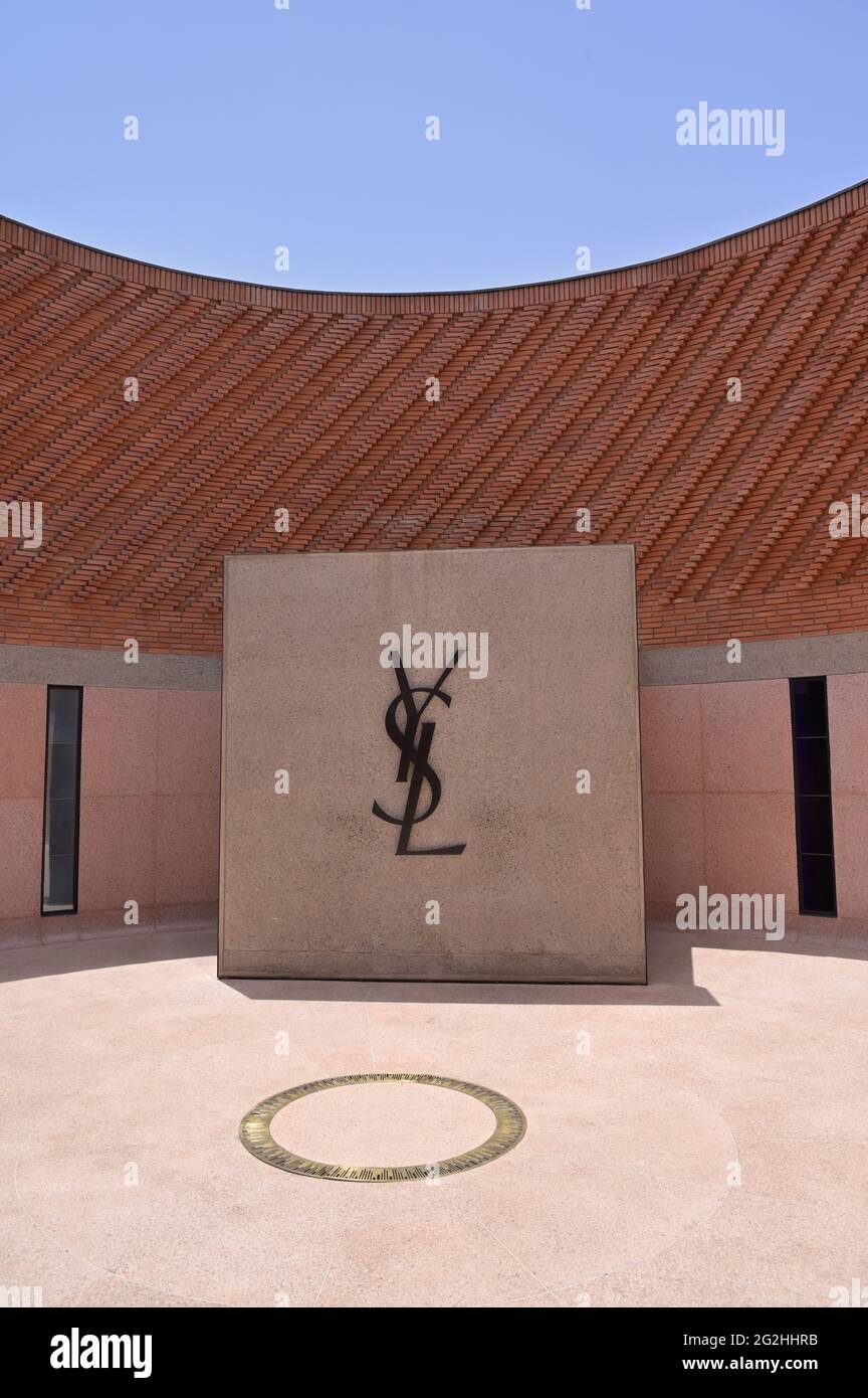 The YSL Museum and Majorelle Garden in Marrakesh, Morocco MA Stock ...