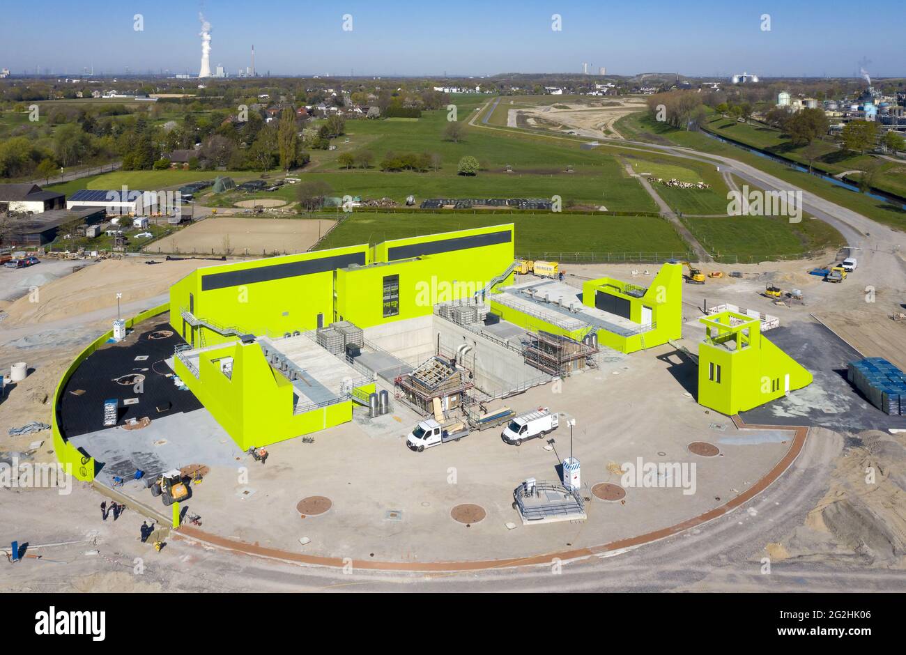 Oberhausen, North Rhine-Westphalia, Germany - Emscher conversion, new ...