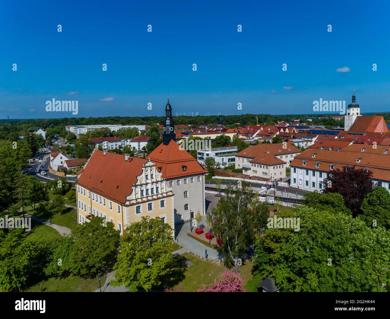 Lübben Castle in the Spreewald Stock Photo - Alamy