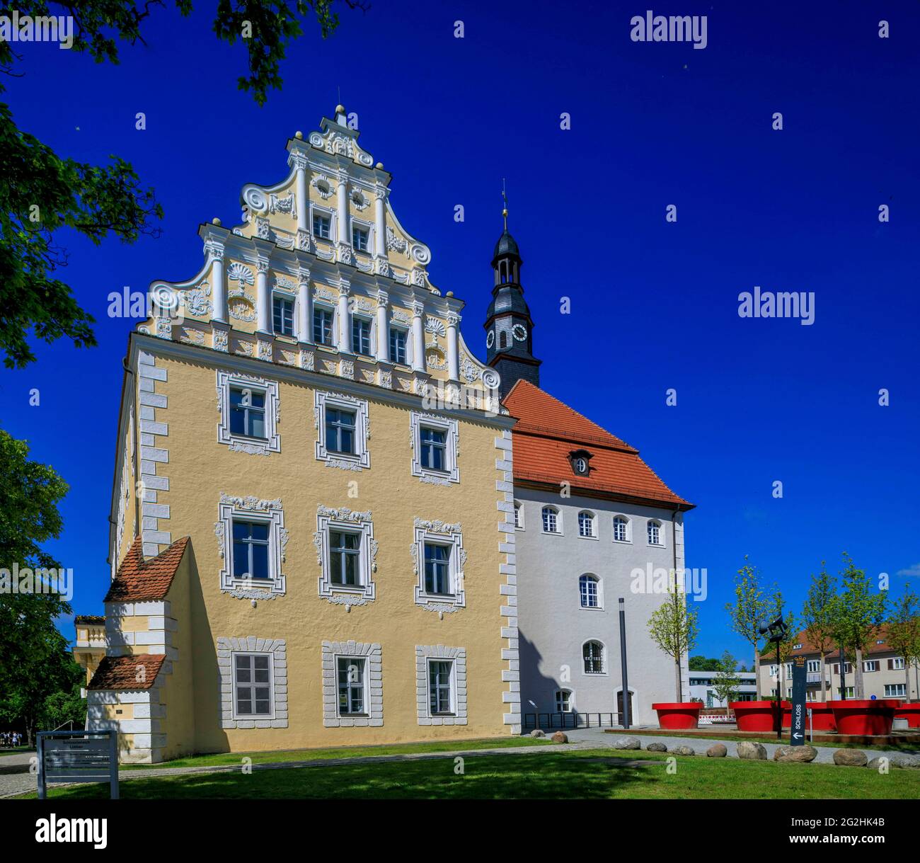 Lübben Castle in the Spreewald Stock Photo - Alamy