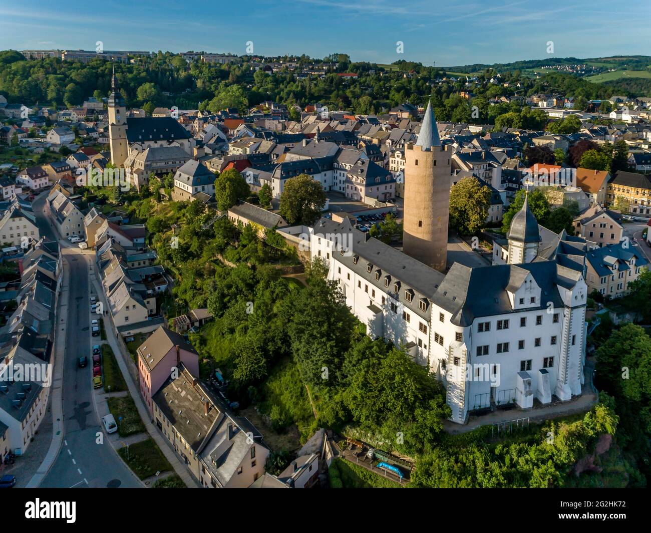 Wildeck Castle in Zschopau Stock Photo - Alamy