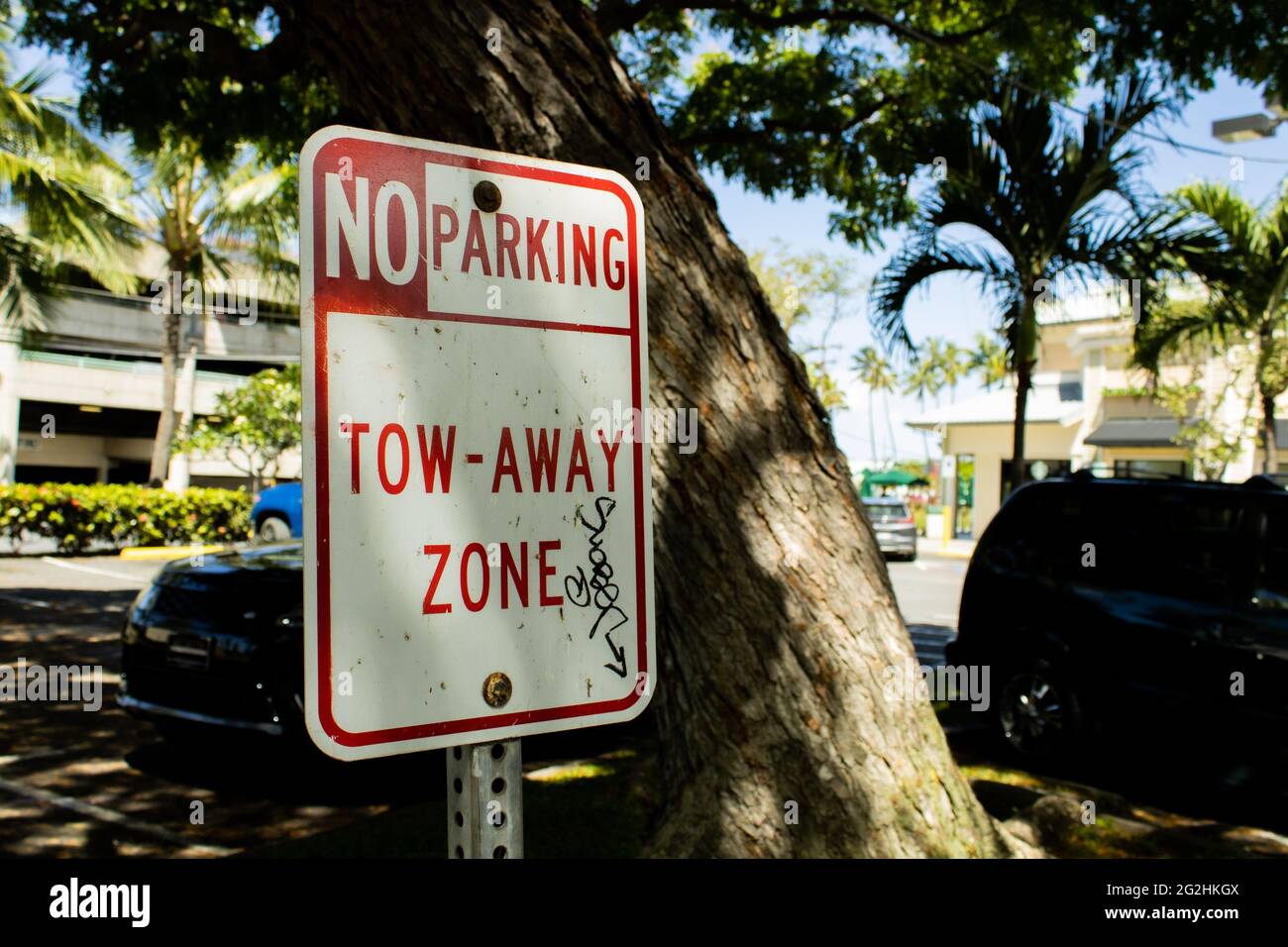 Street Sign taken from a street in Hawaii Stock Photo - Alamy