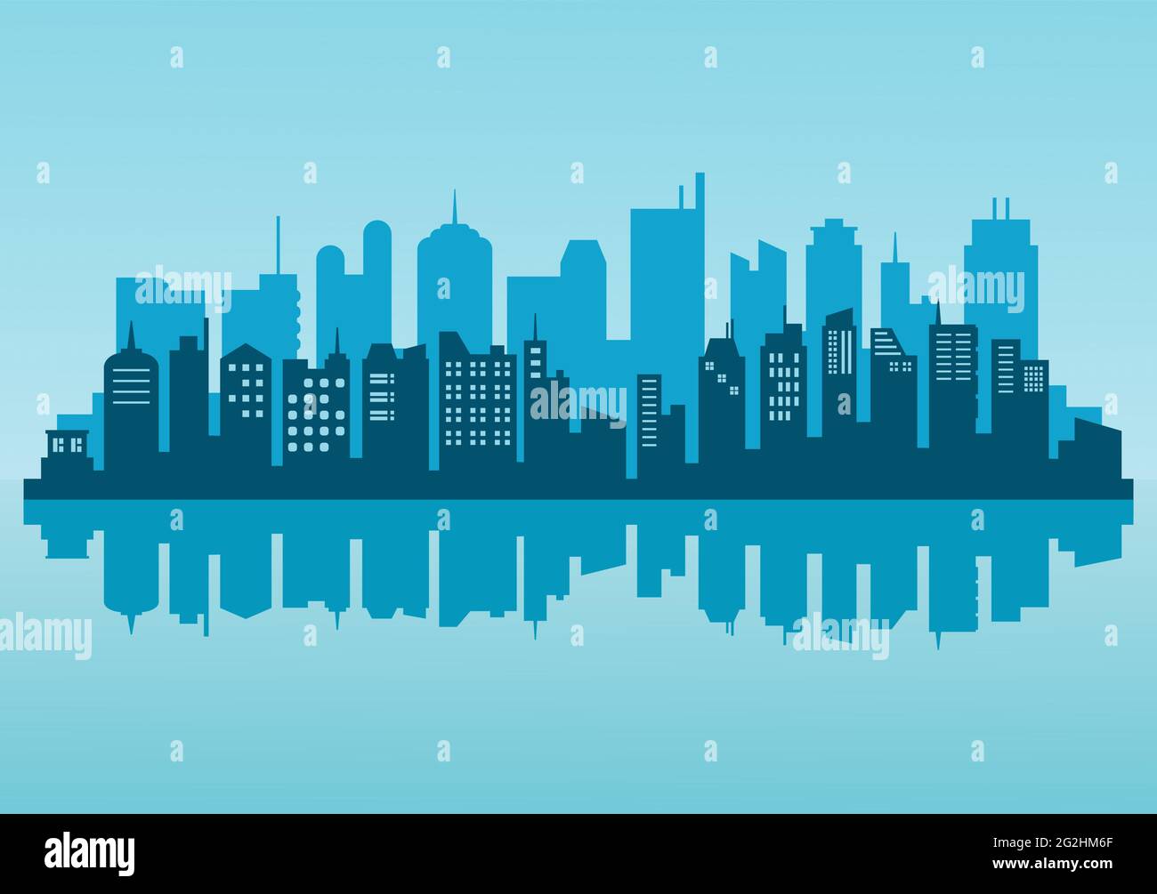 Vector Landscape Buildings
