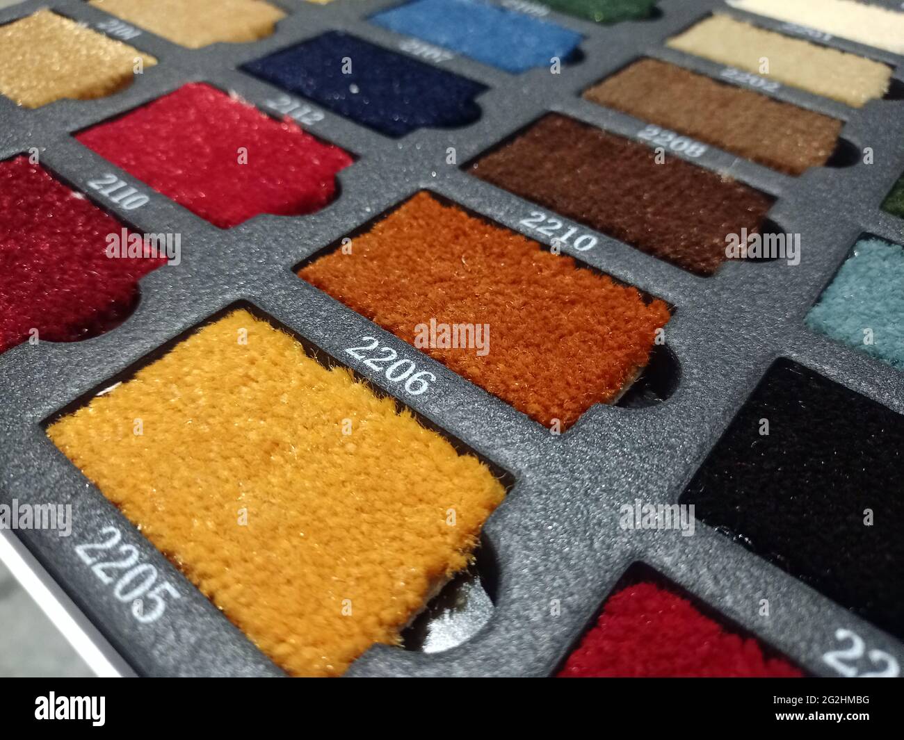 Carpet sample book hi-res stock photography and images - Alamy