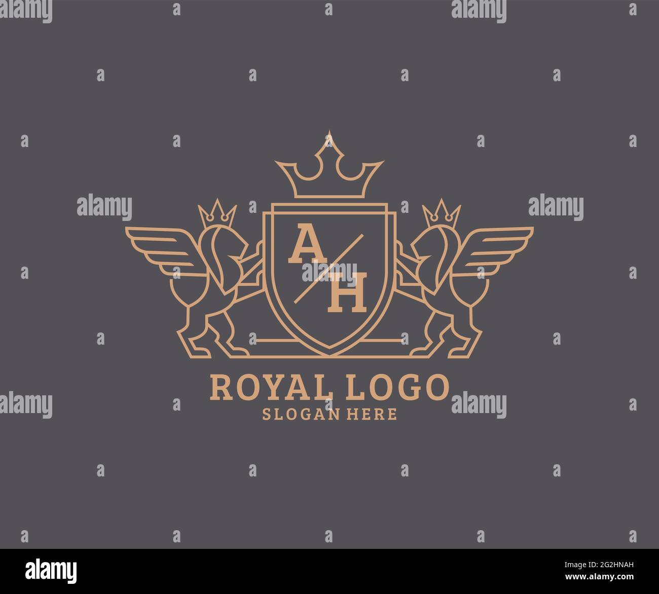 Ah brand logo hi-res stock photography and images - Alamy