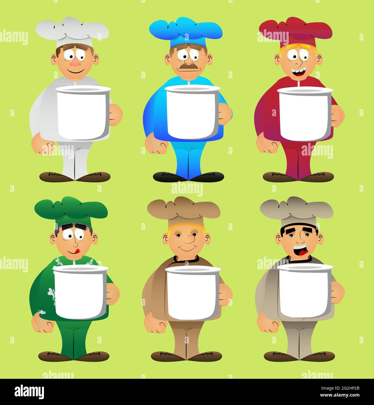 Huge cook Stock Vector Images - Alamy