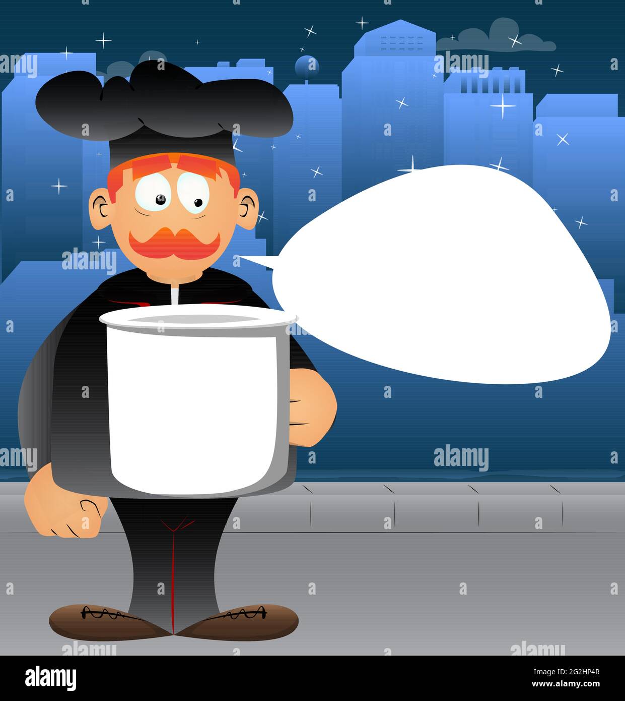 Huge cook Stock Vector Images - Alamy