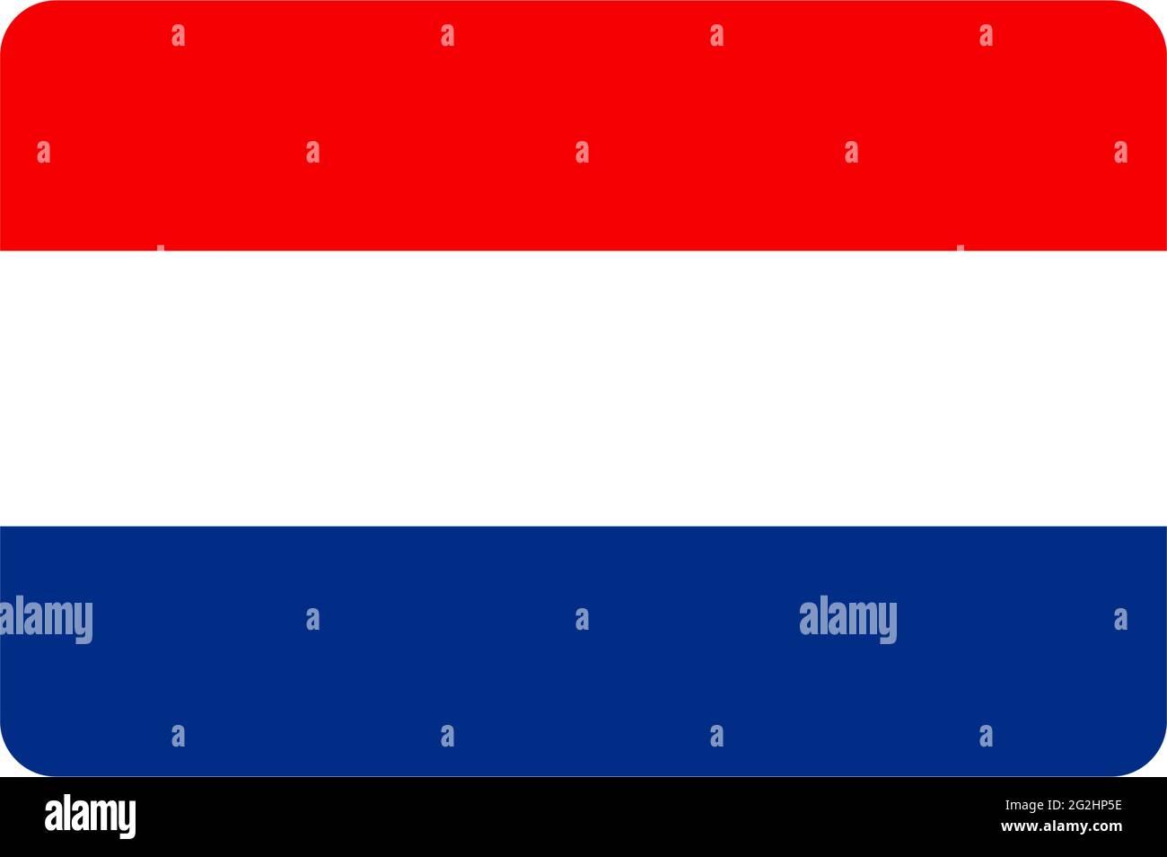 Netherland flag icon logo design vector template Stock Vector Image ...