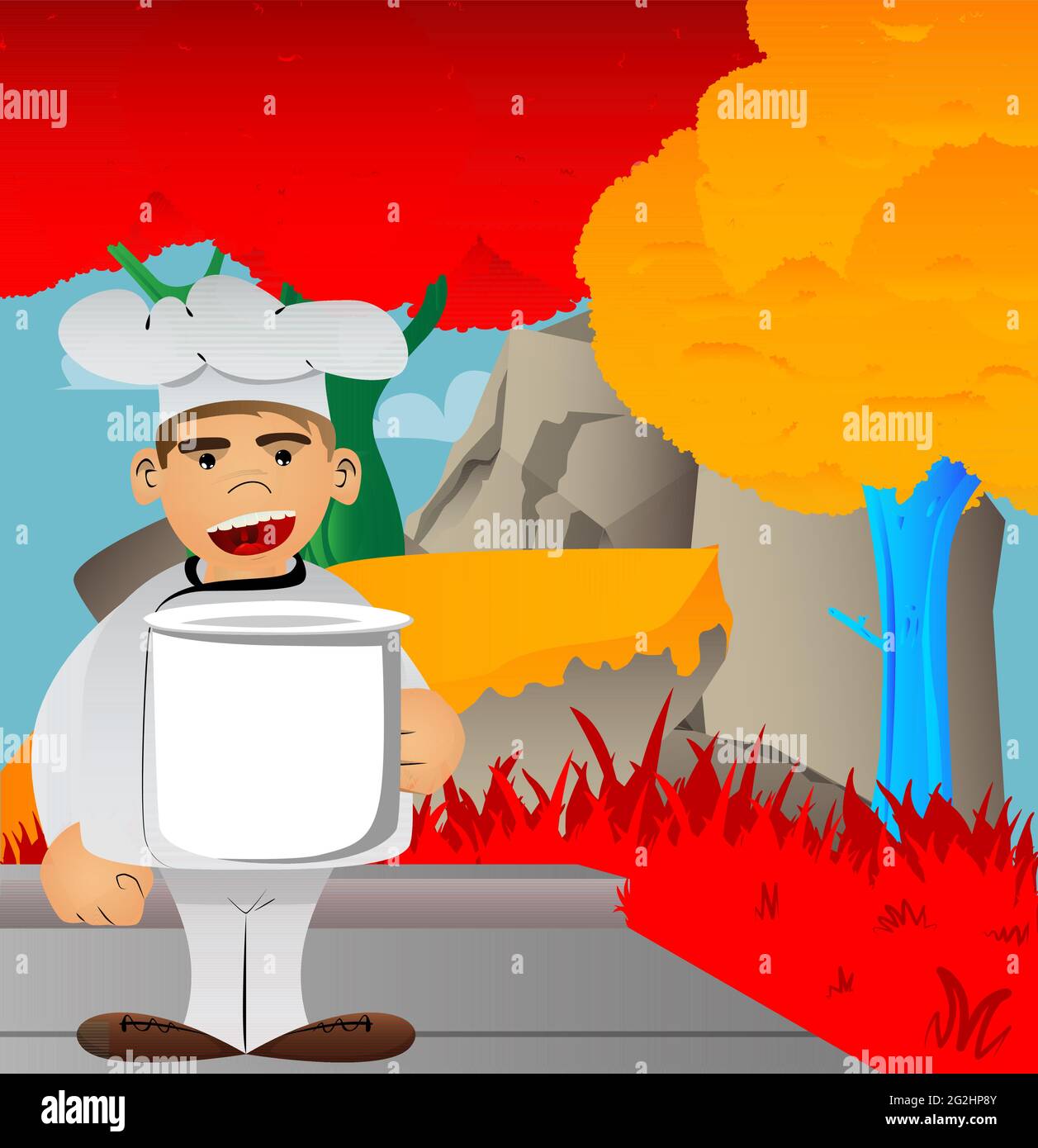 Porcelain hat Stock Vector Images - Alamy