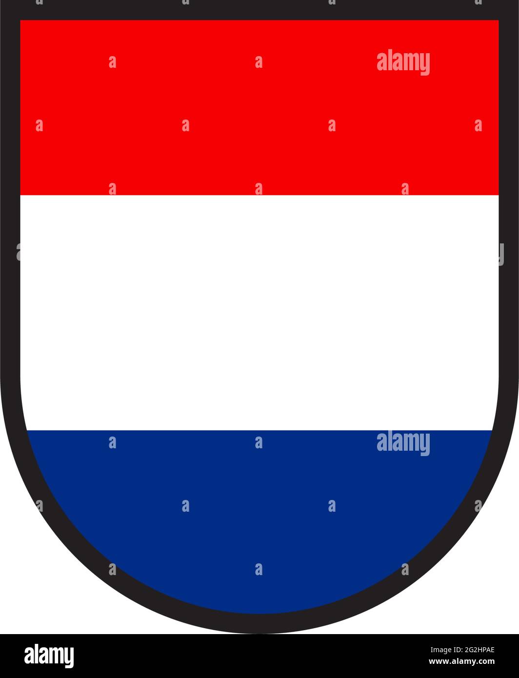 Netherland flag icon logo design vector template Stock Vector Image ...