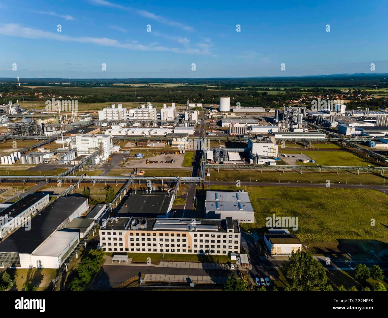 BASF-Schwarzheide builds battery factory Stock Photo - Alamy