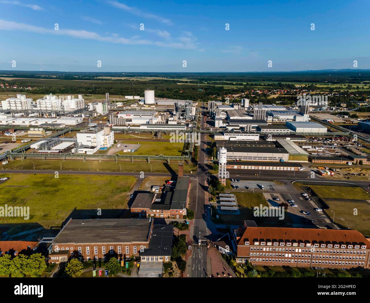 BASF-Schwarzheide builds battery factory Stock Photo - Alamy