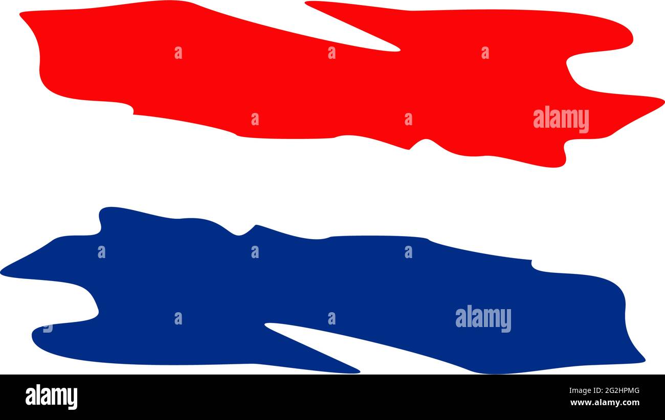 Netherland flag icon logo design vector template Stock Vector Image ...