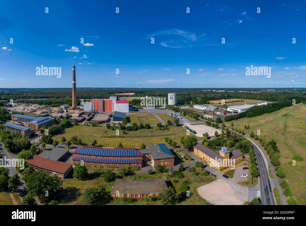 Energy from Waste, thermal residual waste recycling Stock Photo - Alamy