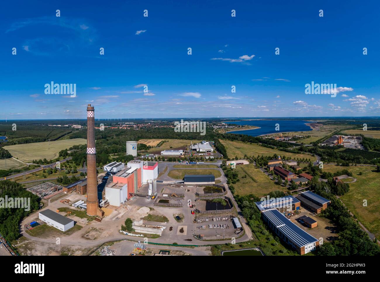 Energy from Waste, thermal residual waste recycling Stock Photo - Alamy