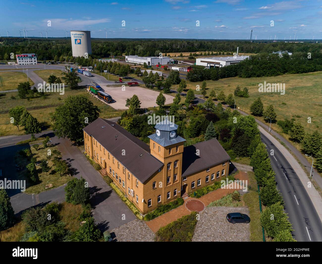 Energy from Waste, thermal residual waste recycling Stock Photo - Alamy