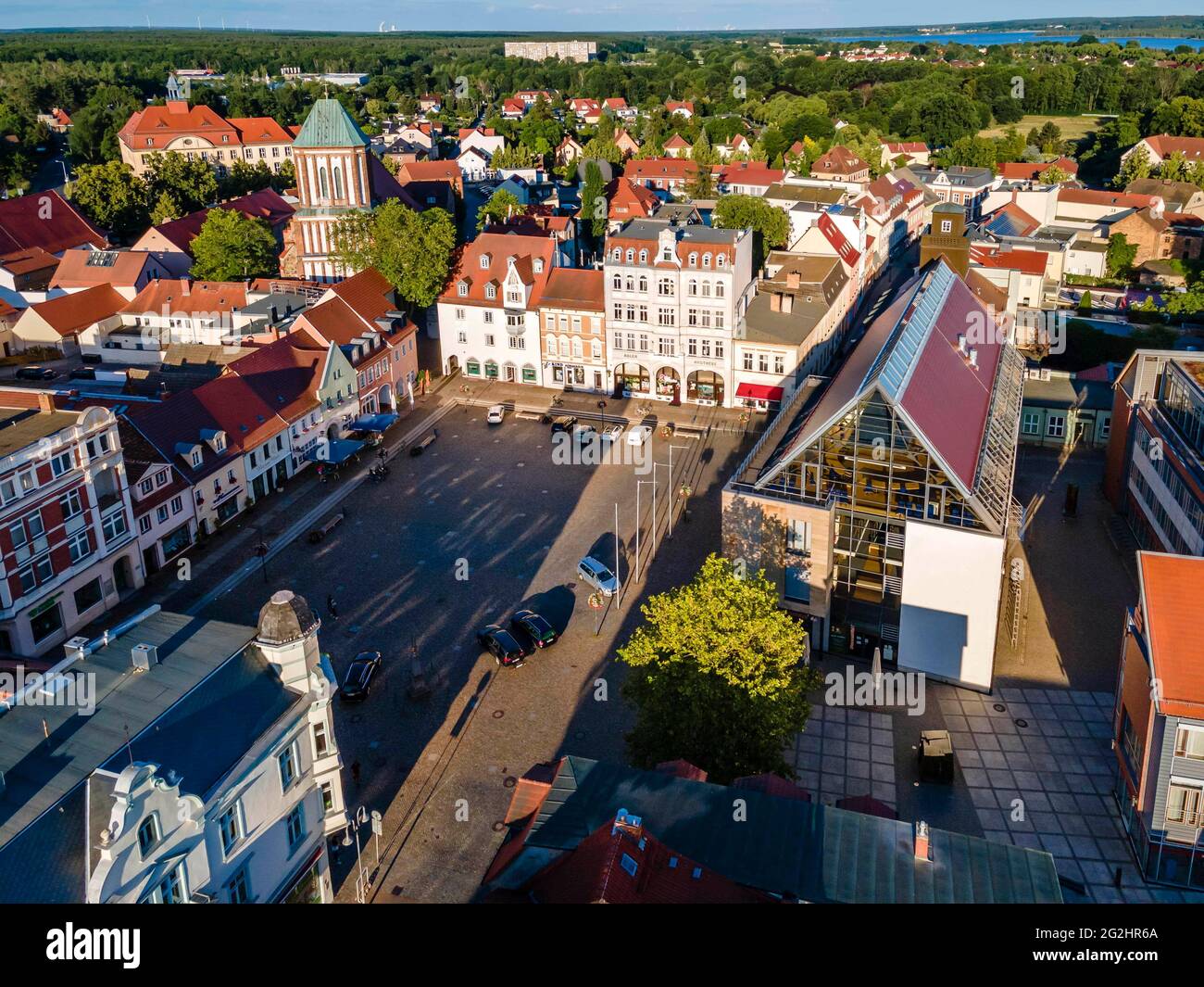 Senftenberg market square hi-res stock photography and images - Alamy