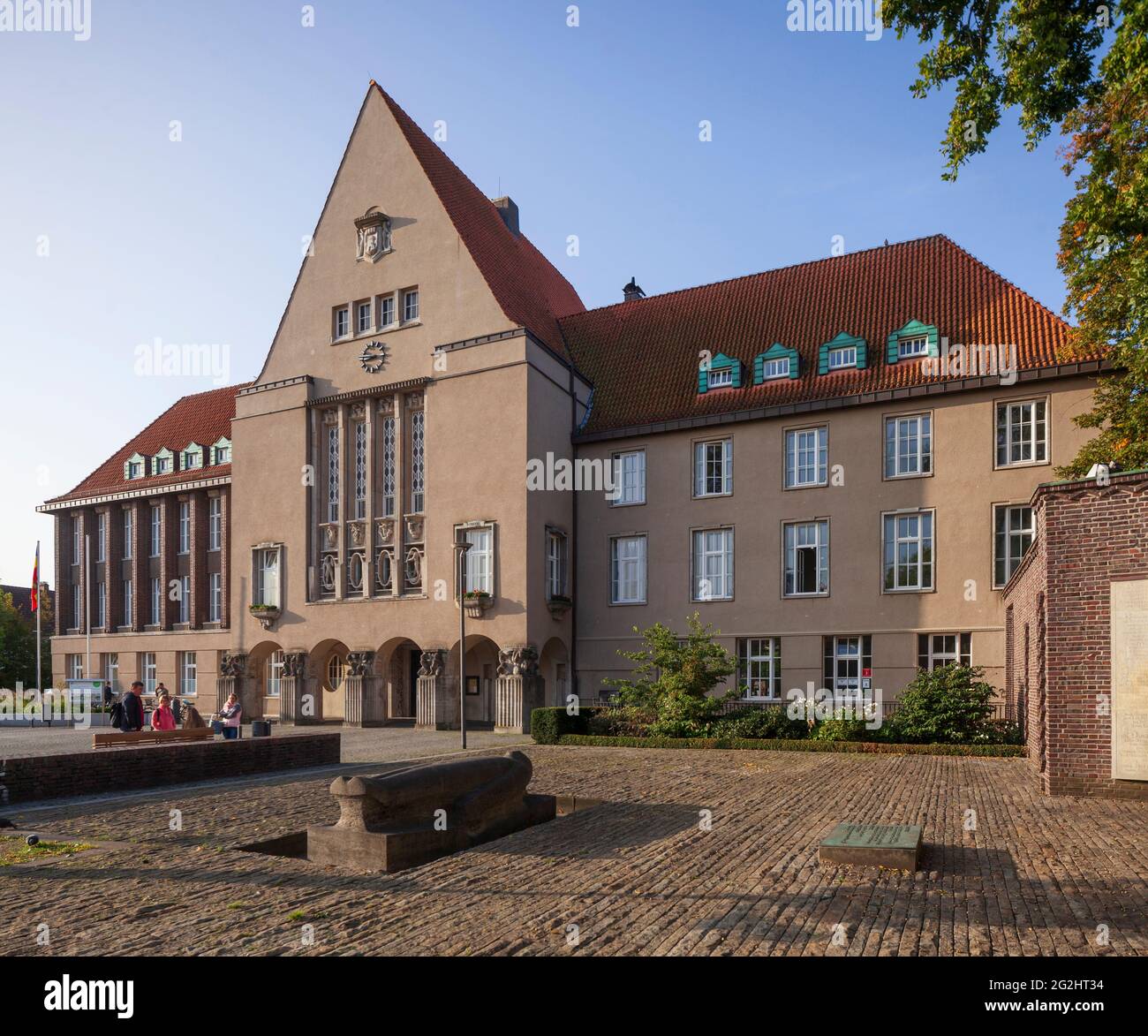 Town hall complex, Art Nouveau, Delmenhorst, Lower Saxony, Germany ...