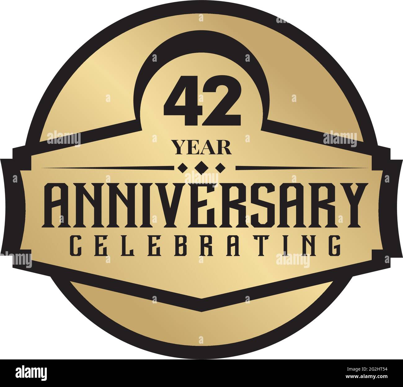 42th anniversary Cut Out Stock Images & Pictures - Alamy