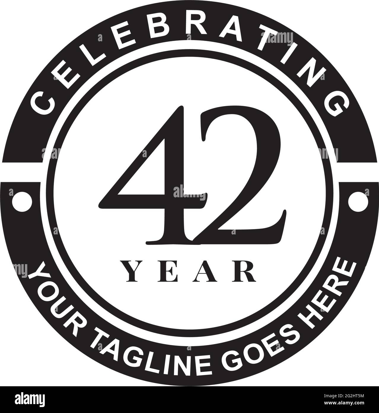 42th anniversary Cut Out Stock Images & Pictures - Alamy