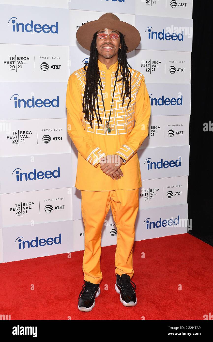New York, USA. 11th June, 2021. Jon Boogz attends the “Blindspotting ...