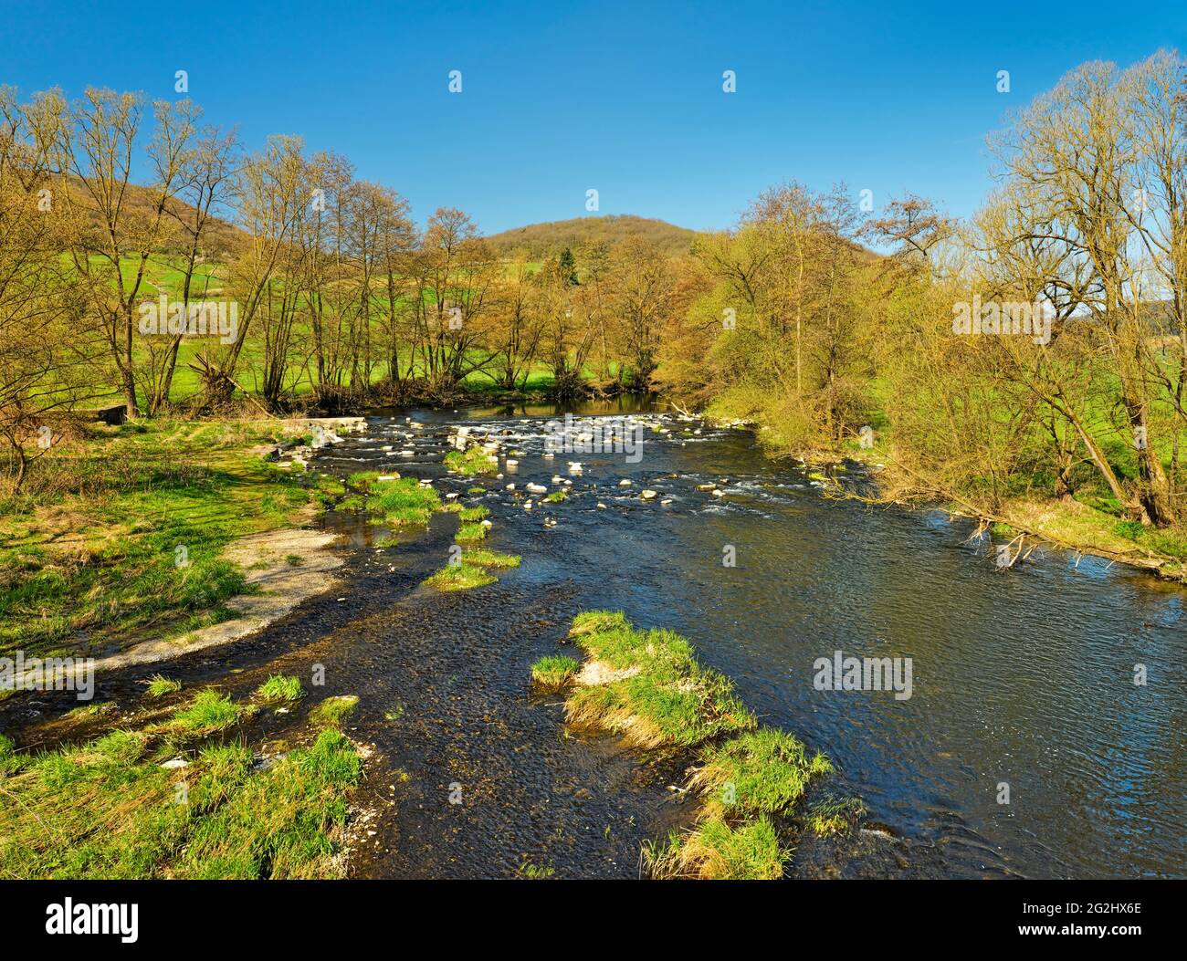Former lahn weir with fish ladder hi-res stock photography and images ...