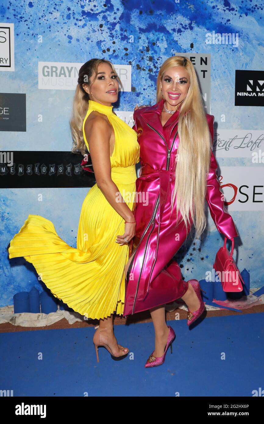 Newport Beach, California, USA. 10th June, 2021. TV host Olga Loera and ...