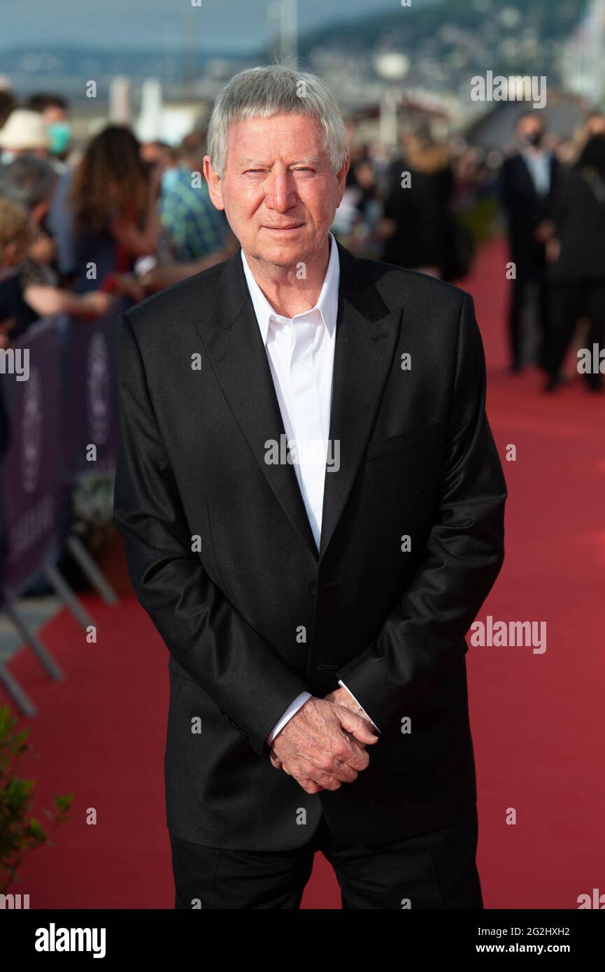 Regis Wargnier attending the red carpet as part of the 35th Cabourg ...