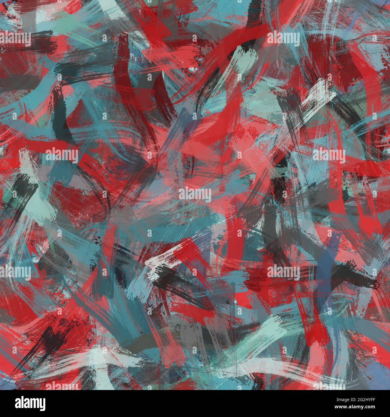 Seamless random faux digital paint stroke pattern print Stock Photo - Alamy