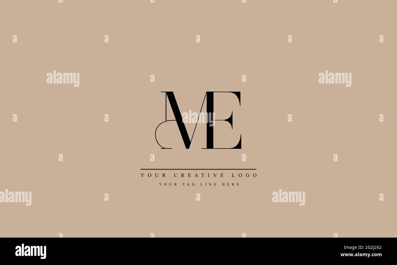 Em modern logo hi-res stock photography and images - Alamy