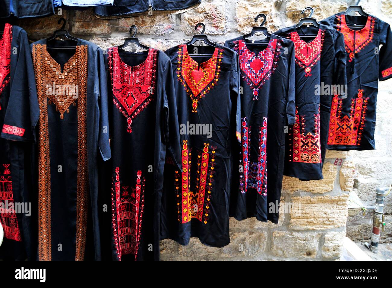 Traditional Palestinian dresses Stock Photo - Alamy