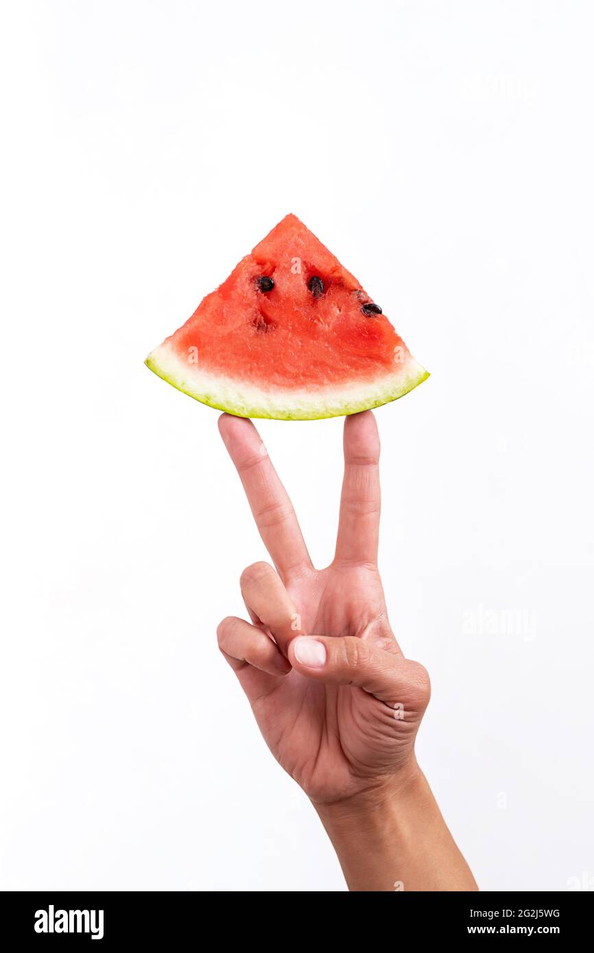 Wallpaper Of Fruit Doing Peace Sign
