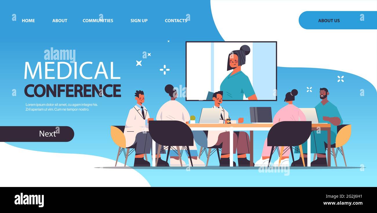 Healthcare professionals meeting Stock Vector Images - Alamy