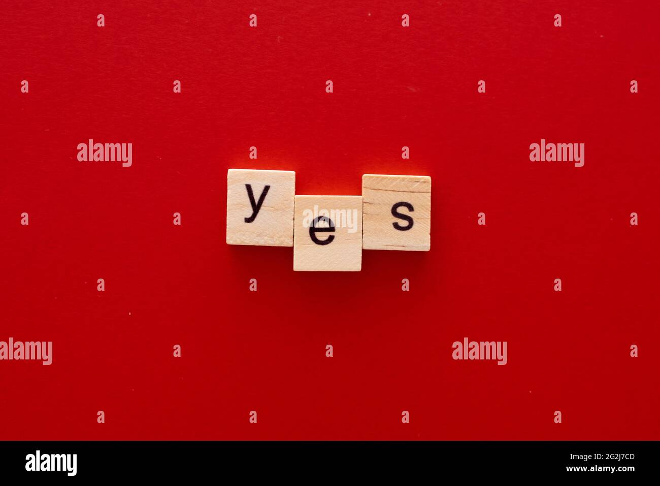 Marketing concept yes word hi-res stock photography and images - Alamy