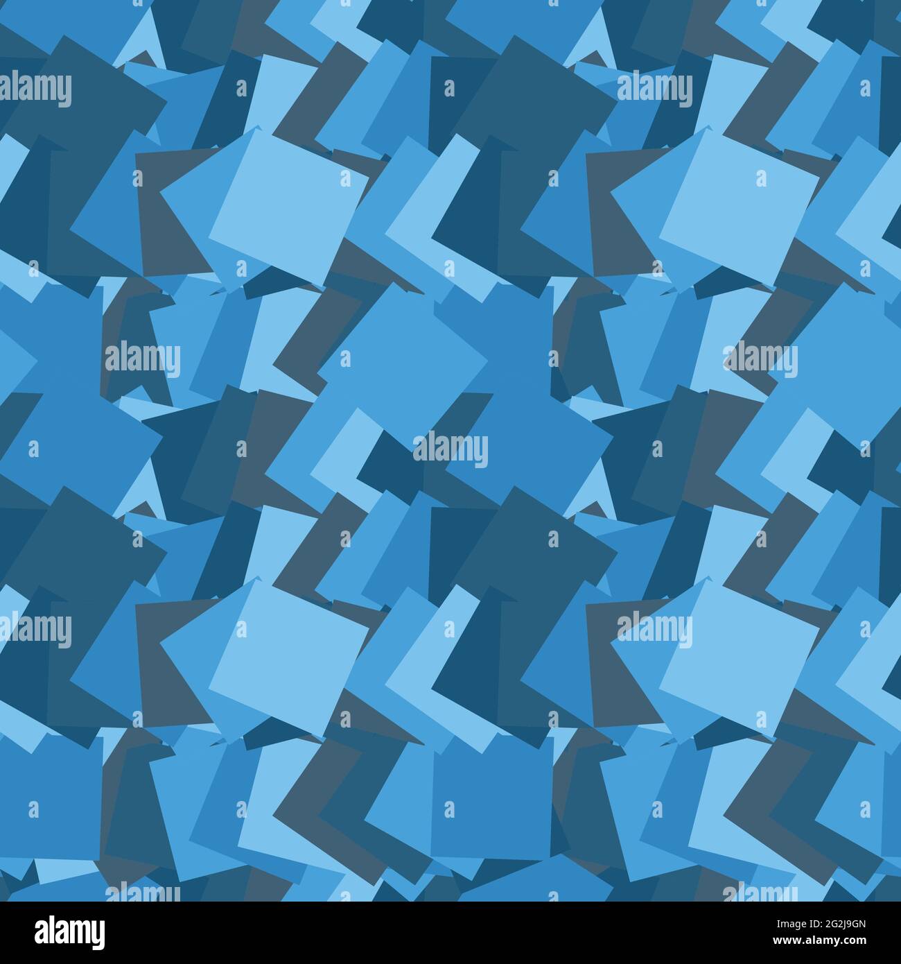 Vector blue geometric stripes. Abstract repeating pattern of ...