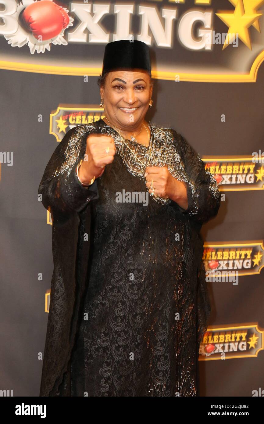 Atlantic City, NJ, USA. 11th June, 2021. Lonnie Ali Pictured on the red ...