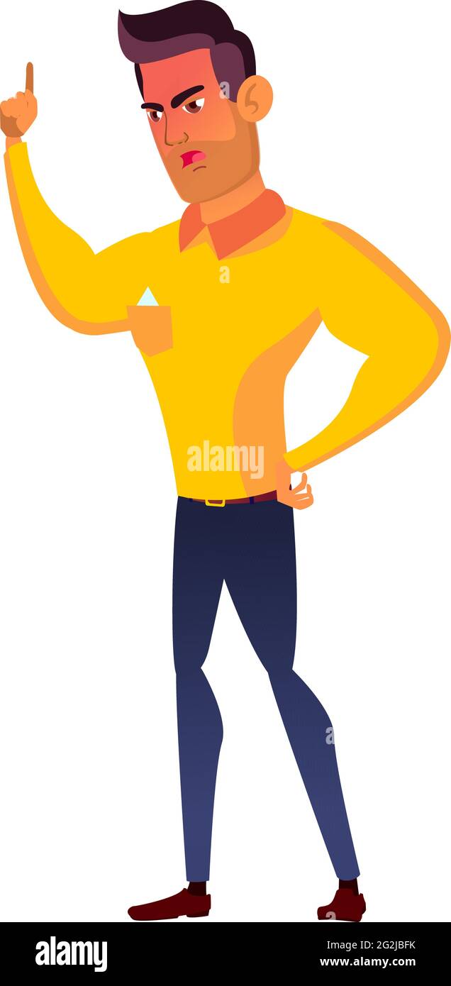 youth man swear son at home cartoon vector Stock Vector Image & Art - Alamy